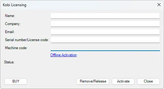 Revit > Get Started > Activating License | KobiLabs