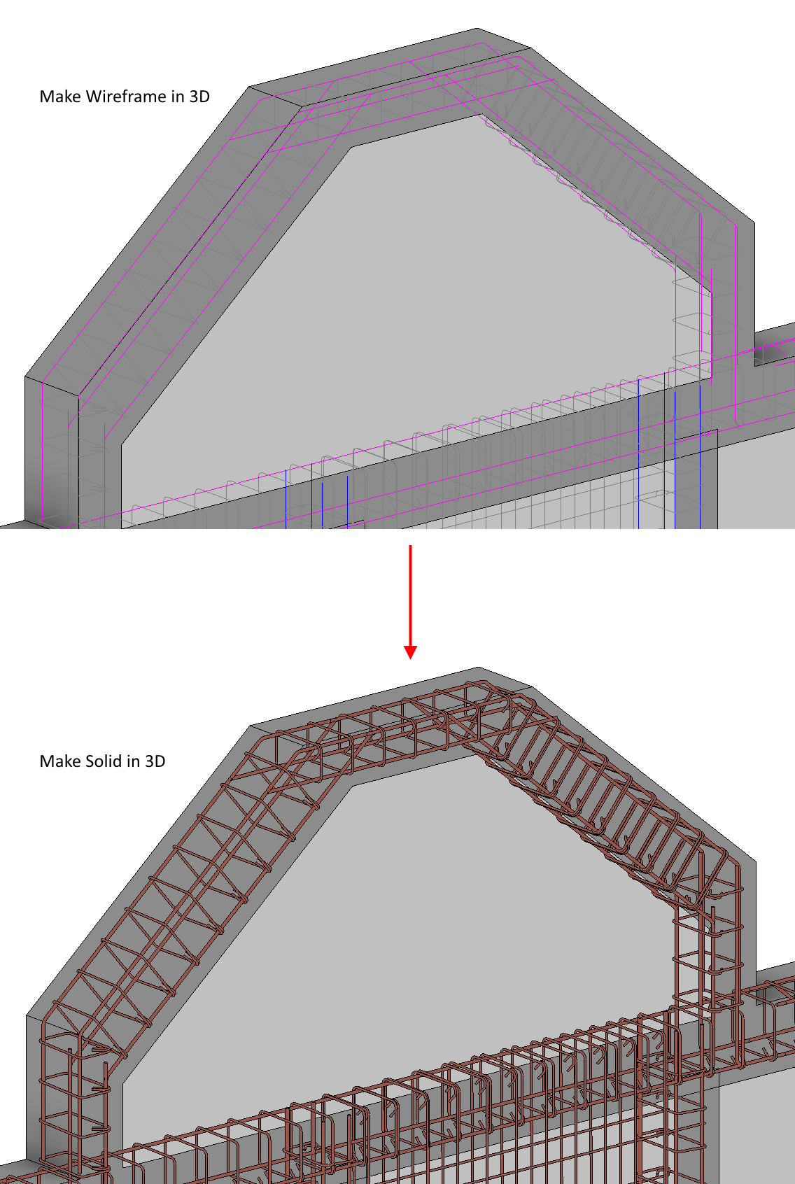 Revit > Reinforcement panel > Visibility | KobiLabs