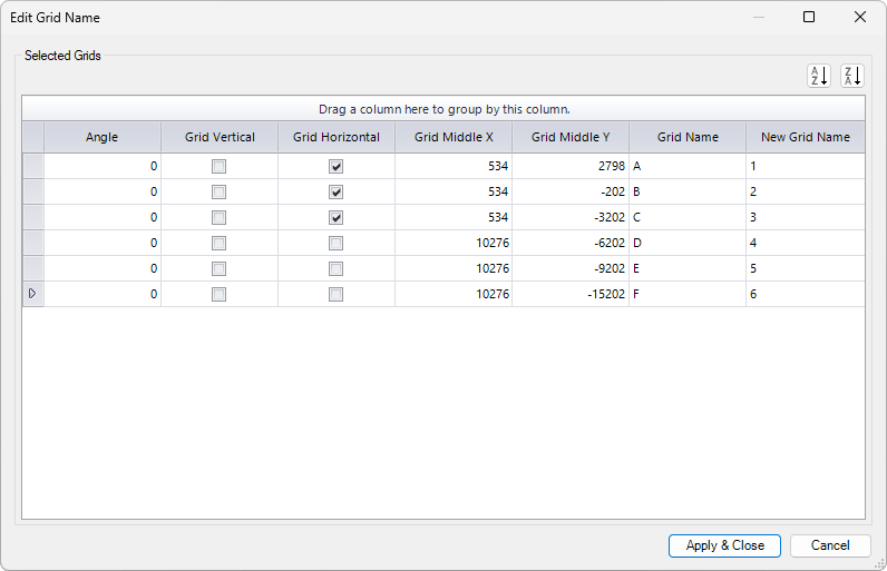 Revit > Modify panel > Edit Grid Name | KobiLabs
