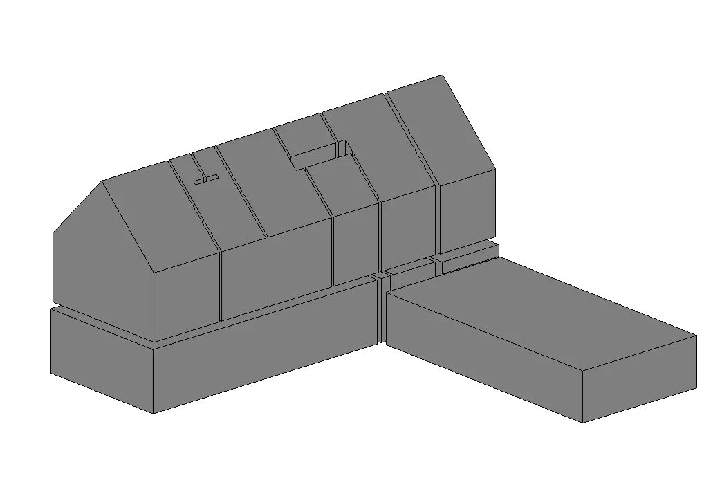 Revit > Modify panel > Room to 3D | KobiLabs