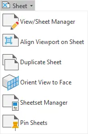 Revit > View panel > Sheet | KobiLabs